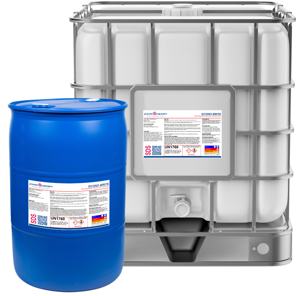ECONO-BRITE | Acid Aluminum Cleaner and Restorer | John-Henry Enterprises